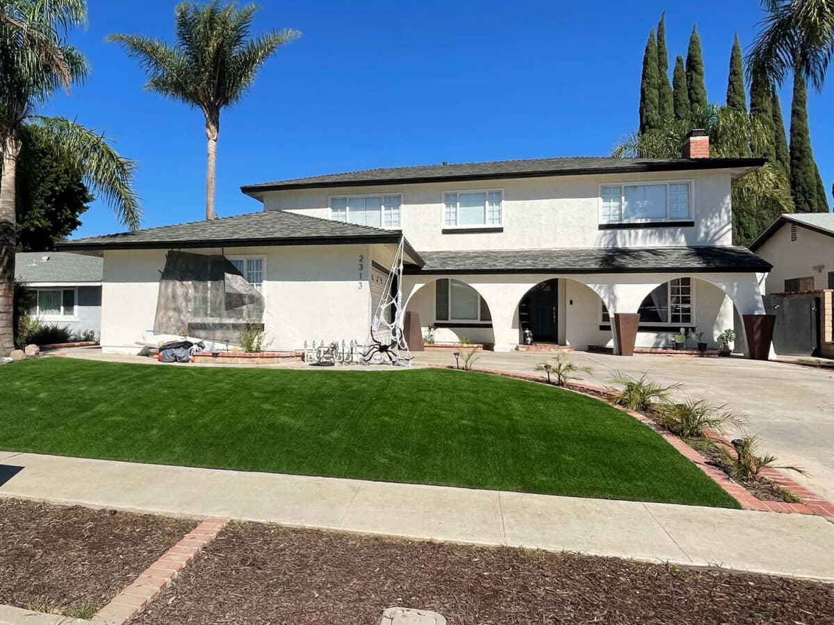 Front Yard Turf Installation in Point Loma Heights, CA - Eternal Turf ...