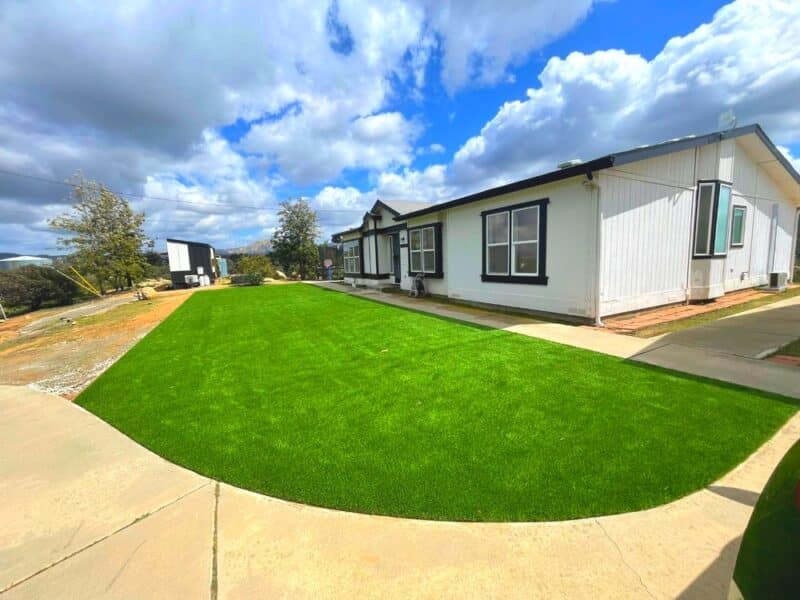 Stone Pathway & Turf Installation in Jamul, CA - Eternal Turf & Pavers